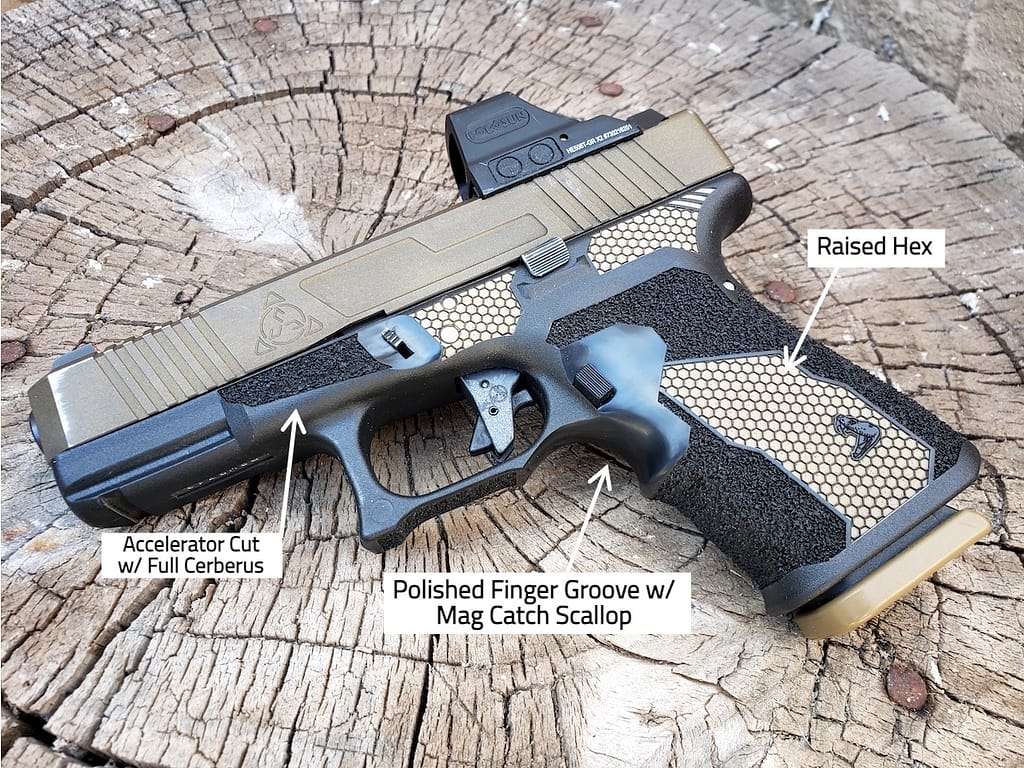 Stippling for Glock – Hybrid Alpha – Sonoran Defense Technologies