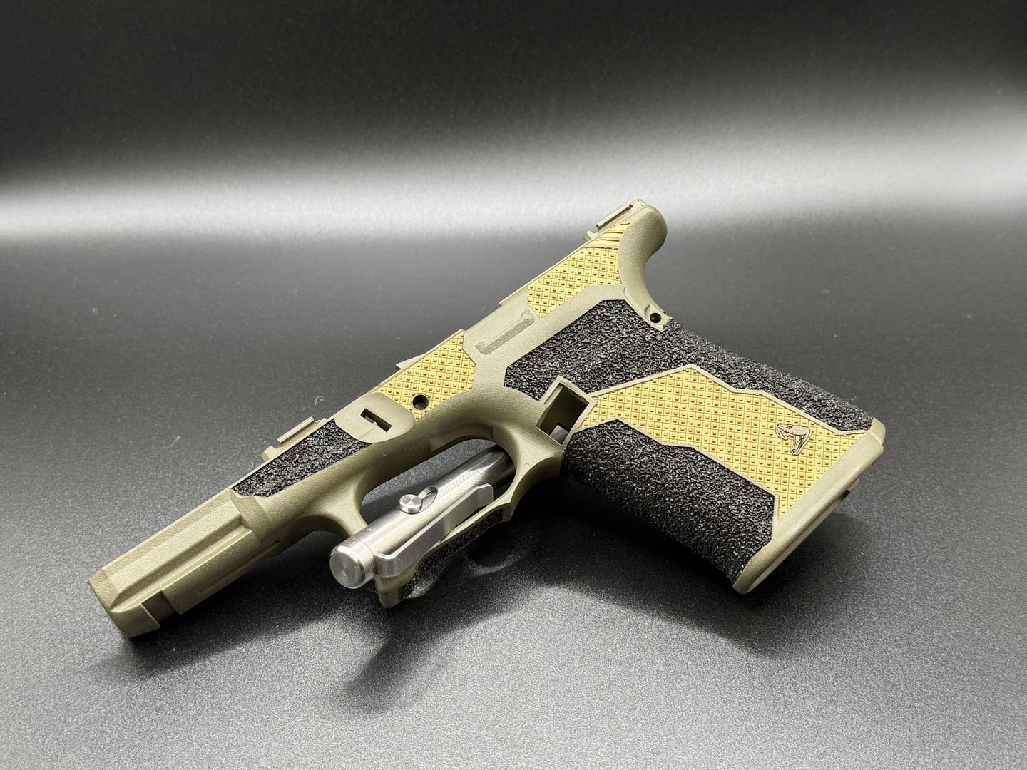 RTS: Glock 19 Gen 5 Stripped Frame – Hybrid Alpha Cerakote – Sonoran ...