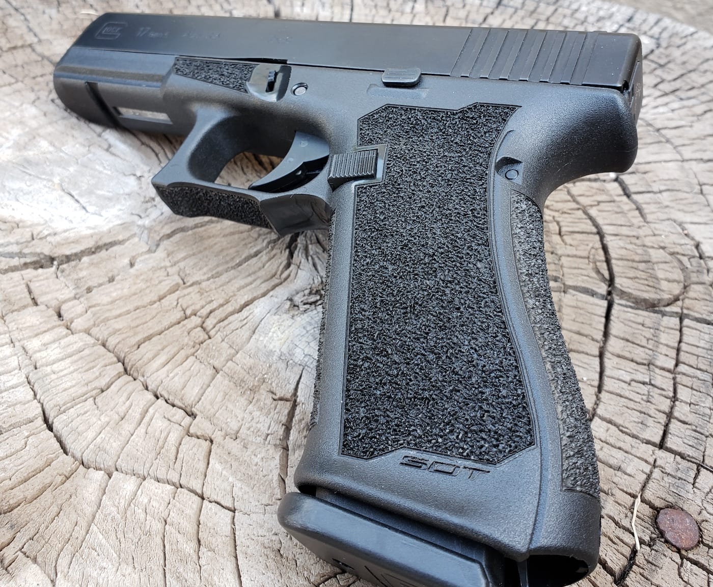 Stippling for Glock – Stealth – Sonoran Defense Technologies